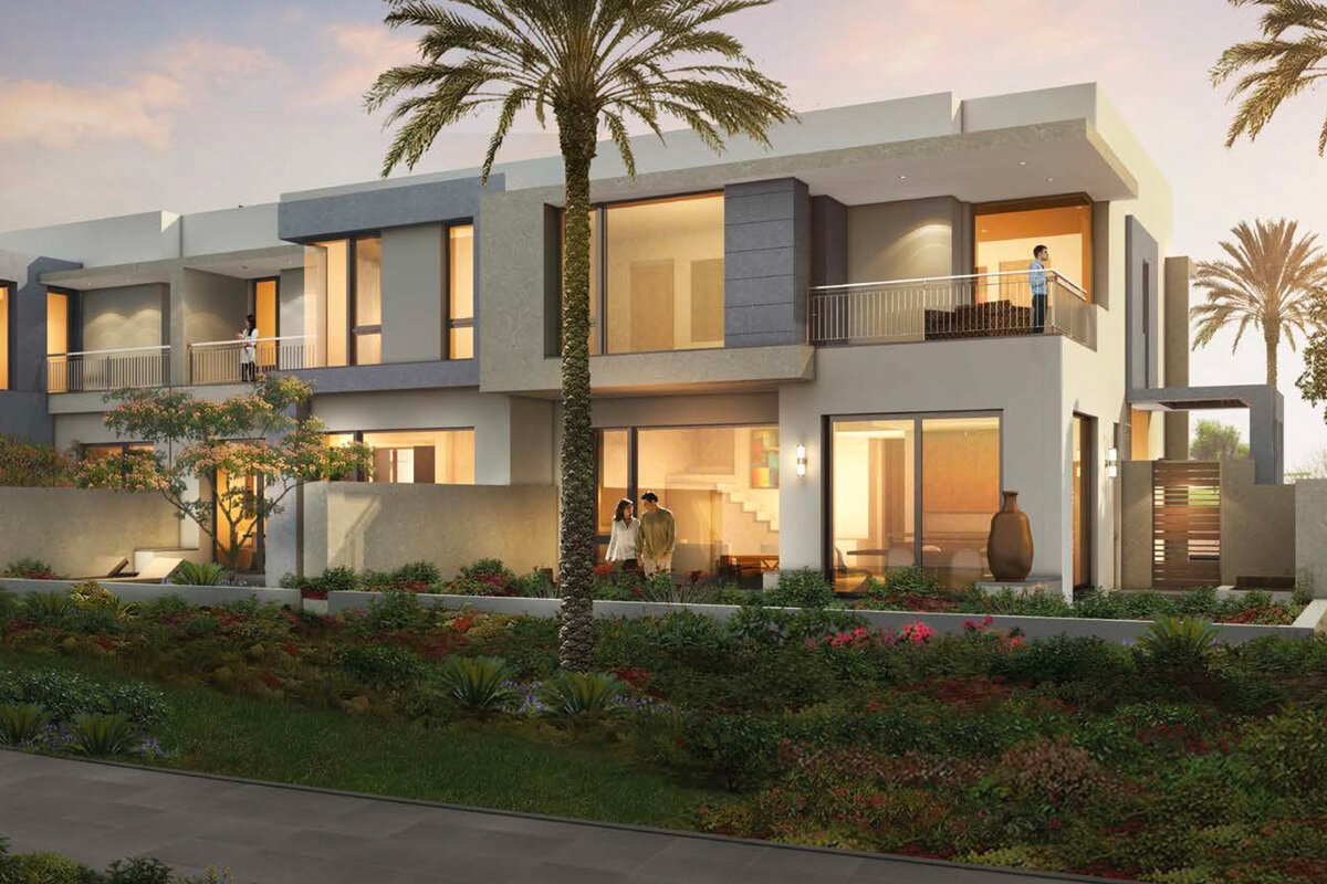Dubai Hills Estate Maple: Townhouses With Views of Burj Khalifa ...